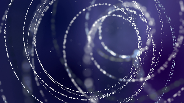 Cinematic Background with Silver Threads, Motion Graphics | VideoHive