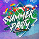 Summer Party, Print Templates | GraphicRiver