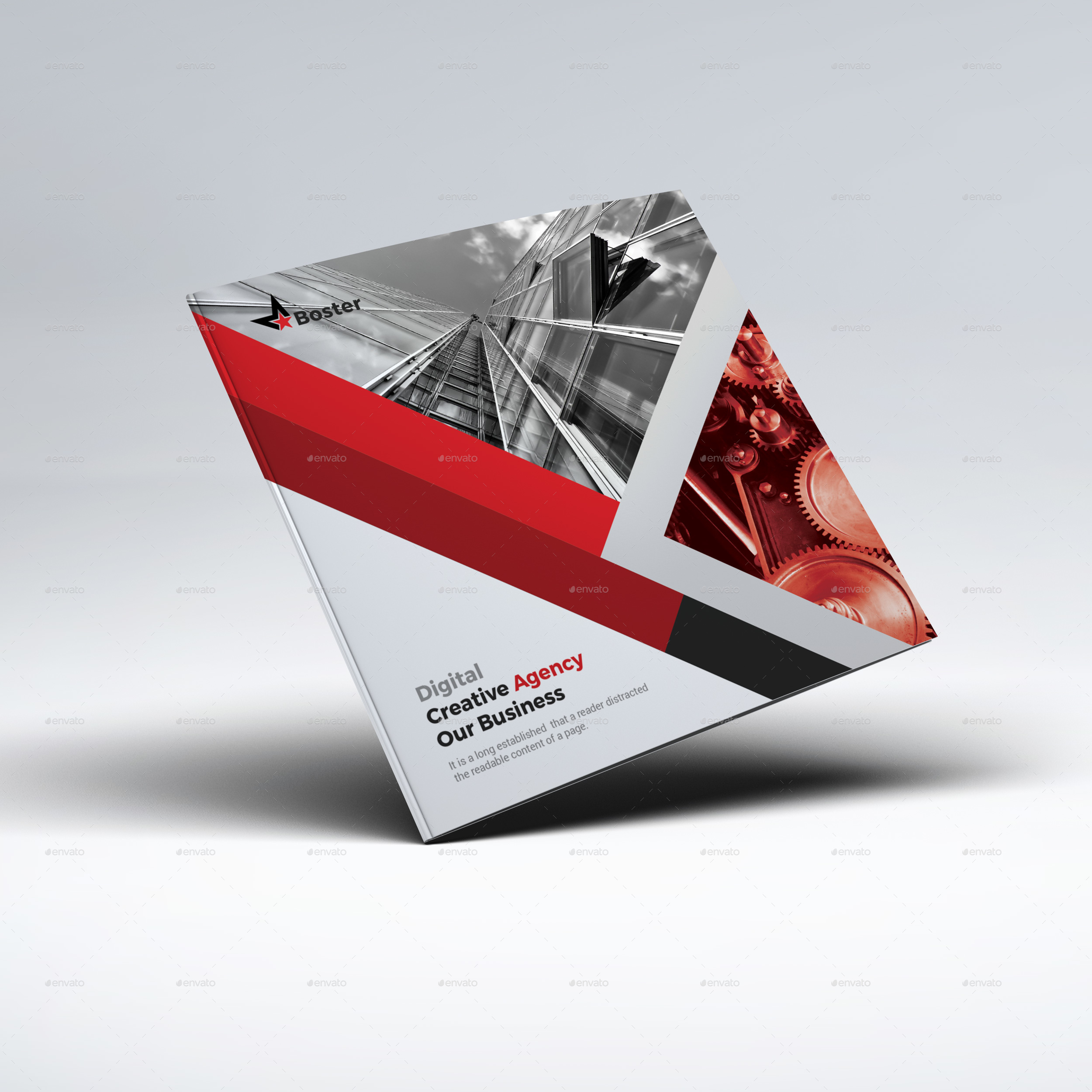 Square Brochure, Print Templates | GraphicRiver