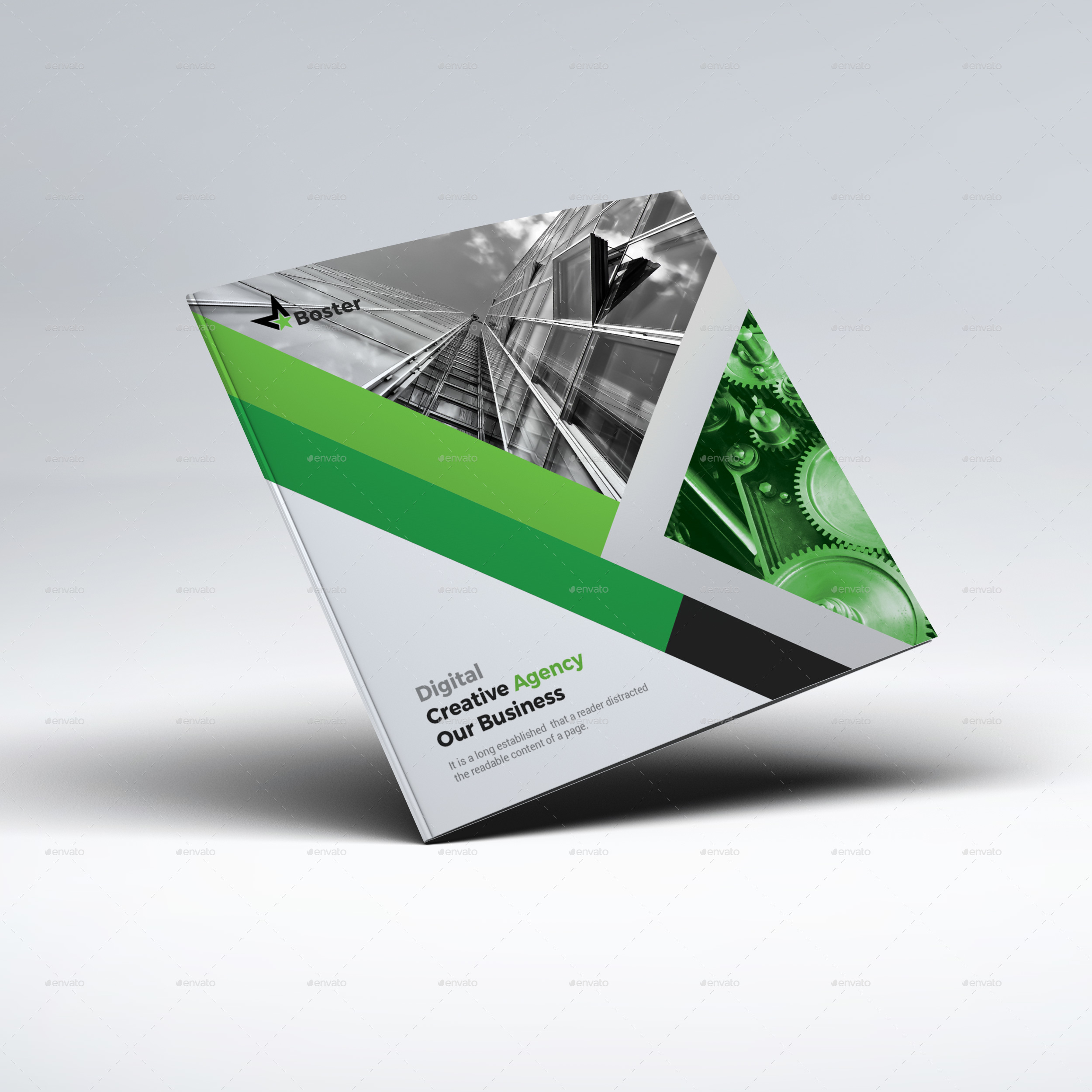 Square Brochure, Print Templates | GraphicRiver