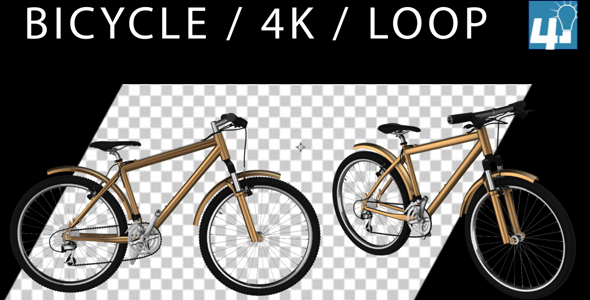 Golden Bicycle, Motion Graphics | VideoHive
