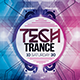 Tech Trance Flyer Template, Print Templates | GraphicRiver