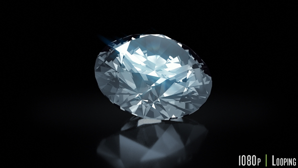 Large Diamond Rotating Loop, Motion Graphics | VideoHive