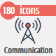 150+ Network & Communication line color, Icons | GraphicRiver