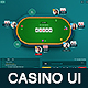 Casino Poker Table Game Ui, Game Assets | GraphicRiver