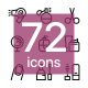 Beauty, Makeup, Cosmetics Icons Pack for Web and Mobile Apps, Icons