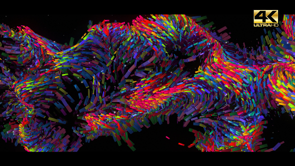 Cube Waves, Motion Graphics | VideoHive