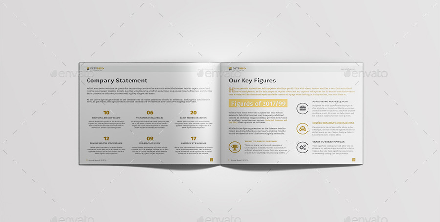 Annual Report Landscape, Print Templates | GraphicRiver