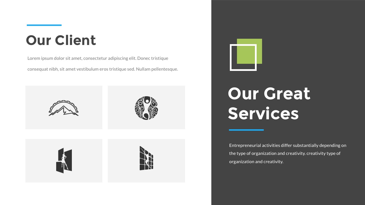 Chapter One - Creative Powerpoint Template Pack, Presentation Templates