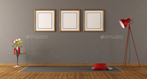 Minimalist empty room Stock Photo by archideaphoto | PhotoDune