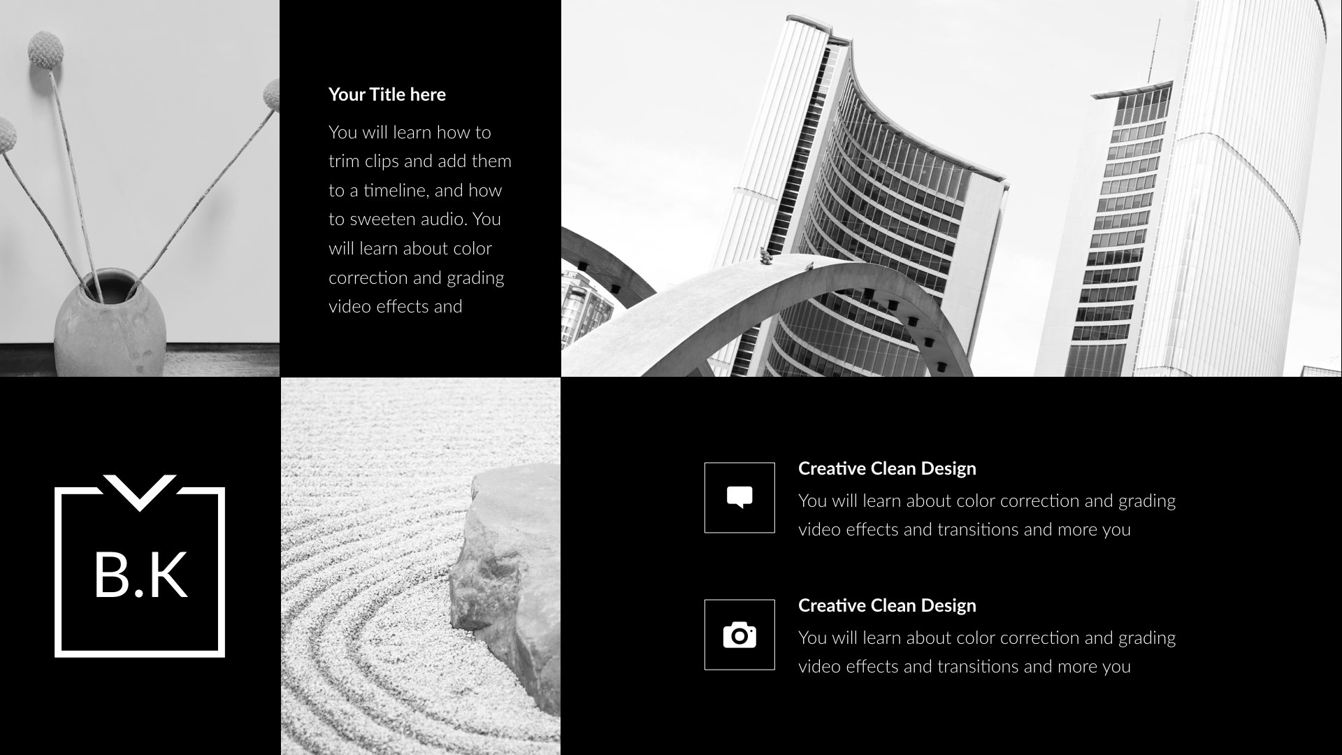 B.K - Keynote Presentation Template, Presentation Templates | GraphicRiver