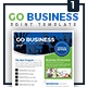 Go Business - Single Sided Flyer, Print Templates | GraphicRiver