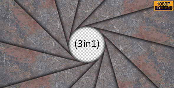 Rusty Metal Camera Shutter, Motion Graphics | VideoHive