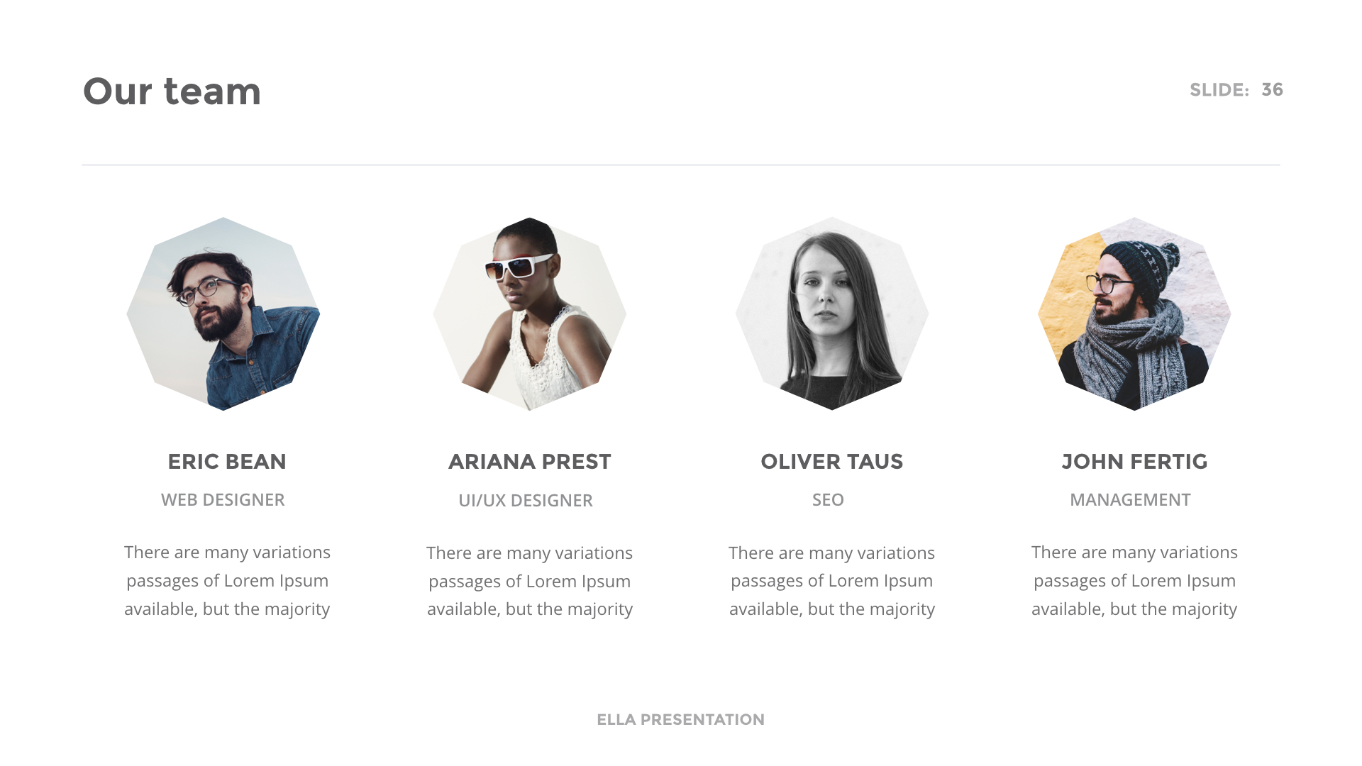 ELLA Creative PowerPoint Template, Presentation Templates | GraphicRiver