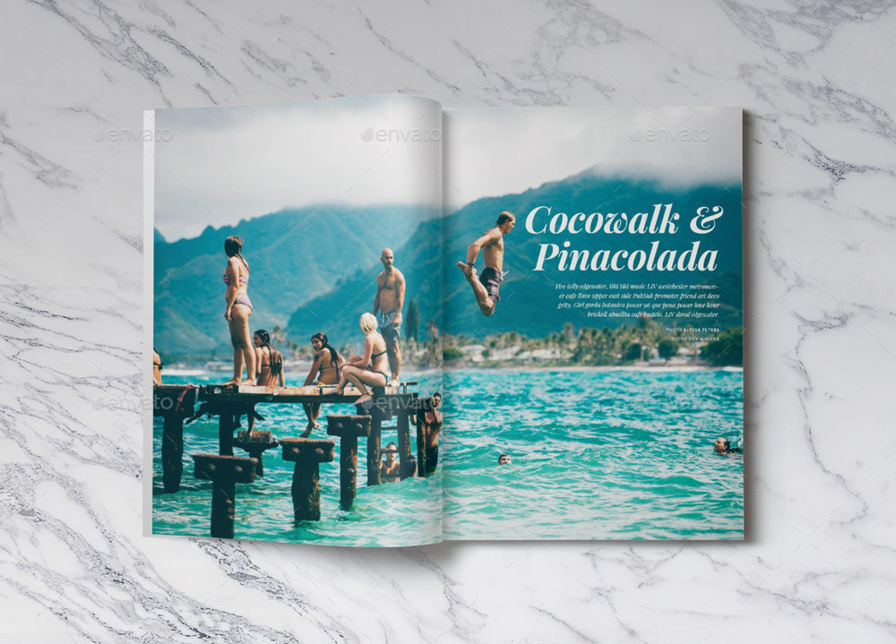 Rylynn Magazine, Print Templates | GraphicRiver