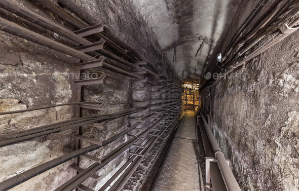 Old underground utility vault Stock Photo by saoirse2010 | PhotoDune