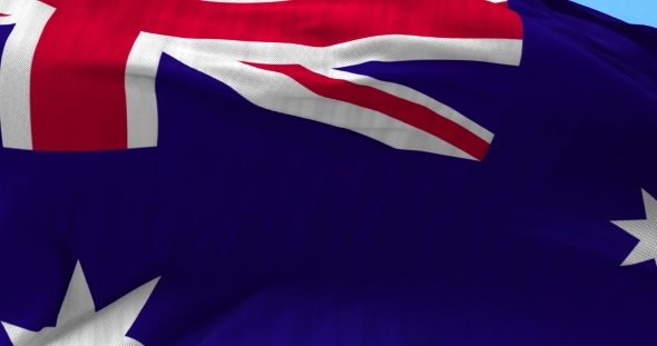 Australian Flag Animation, Motion Graphics | VideoHive