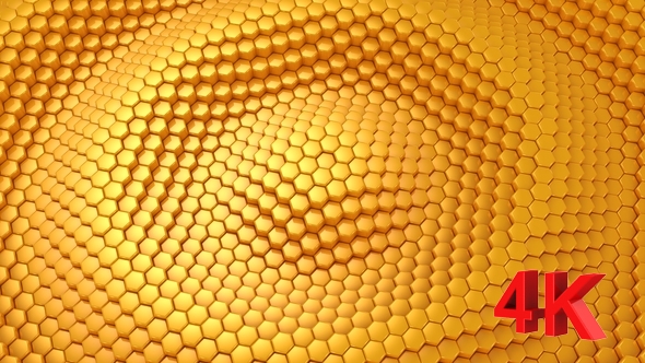 Background From Animated Hexagons, Motion Graphics | VideoHive