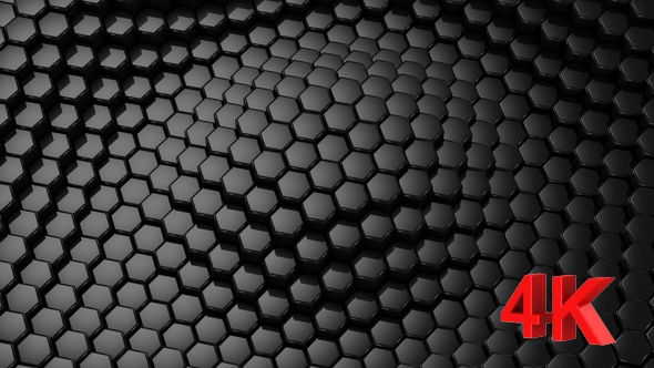 Background From Animated Hexagons, Motion Graphics | VideoHive