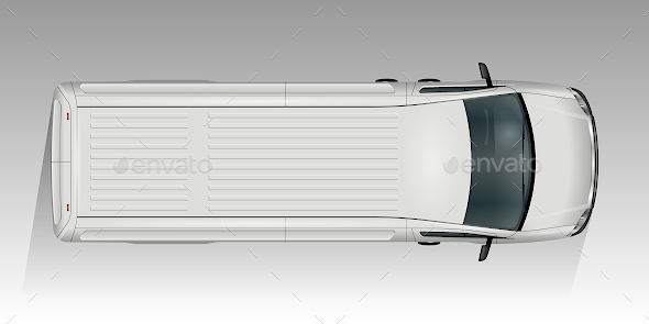 Van Vector Template, Vectors | GraphicRiver