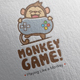 Monkey Game Logo Design, Logo Templates | GraphicRiver