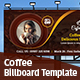 Coffee Billboard, Print Templates | GraphicRiver