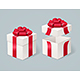 Open and Close Present Box. Vector, Vectors | GraphicRiver