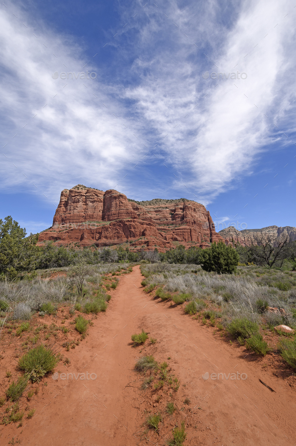 Path to the Red Rocks Stock Photo by wildnerdpix | PhotoDune