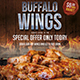 Chicken Wings Flyer, Print Templates | GraphicRiver