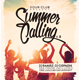 Summer Calling Vol. 4 Flyer/Poster, Print Templates | GraphicRiver