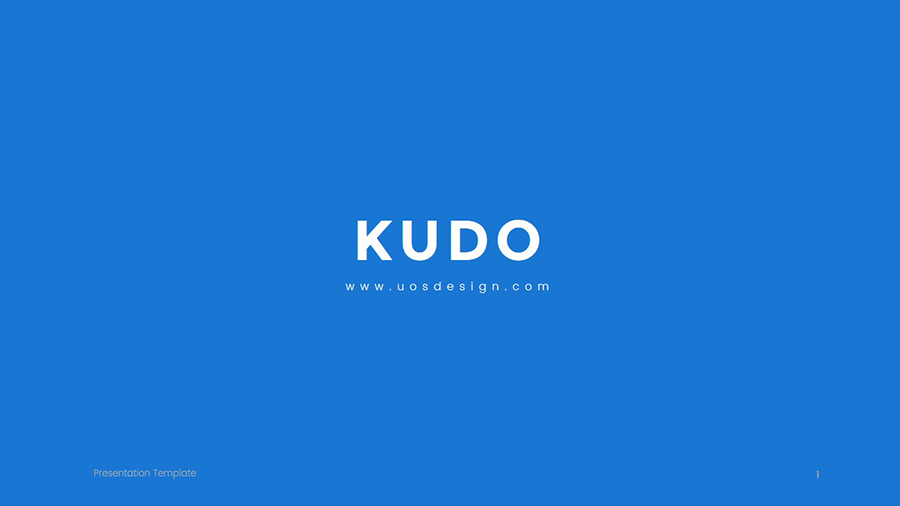 KUDO - Multipurpose Powerpoint Presentation Template, Presentation ...