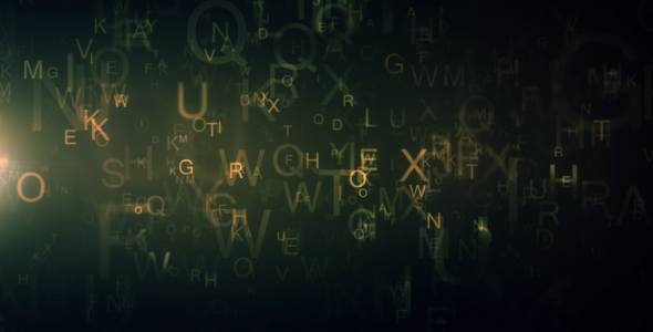 Cinematic Letters, Motion Graphics | VideoHive