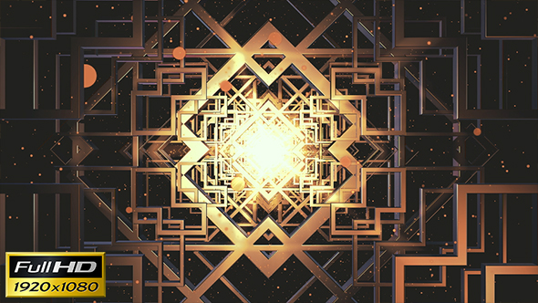 Art Deco Loop Background, Motion Graphics | VideoHive
