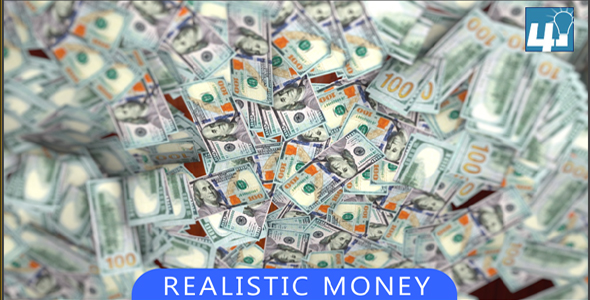 Realistic Money, Motion Graphics | VideoHive