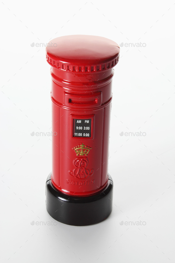 Miniature Post Box Stock Photo by lightzone | PhotoDune
