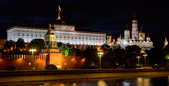 Kremlin Night, Stock Footage | VideoHive