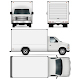 Cargo Van Vector Template, Vectors | GraphicRiver