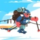 Man Alpinist Character, Vectors | GraphicRiver
