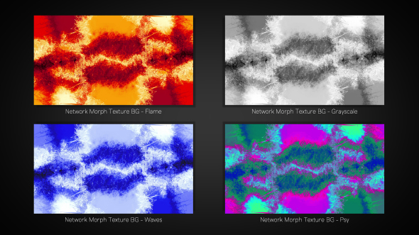 Network Morph Texture BG - Pack, Motion Graphics | VideoHive