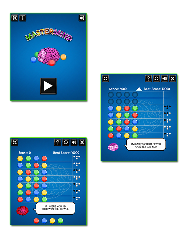 Mastermind - HTML5 Logic Game by codethislab | CodeCanyon