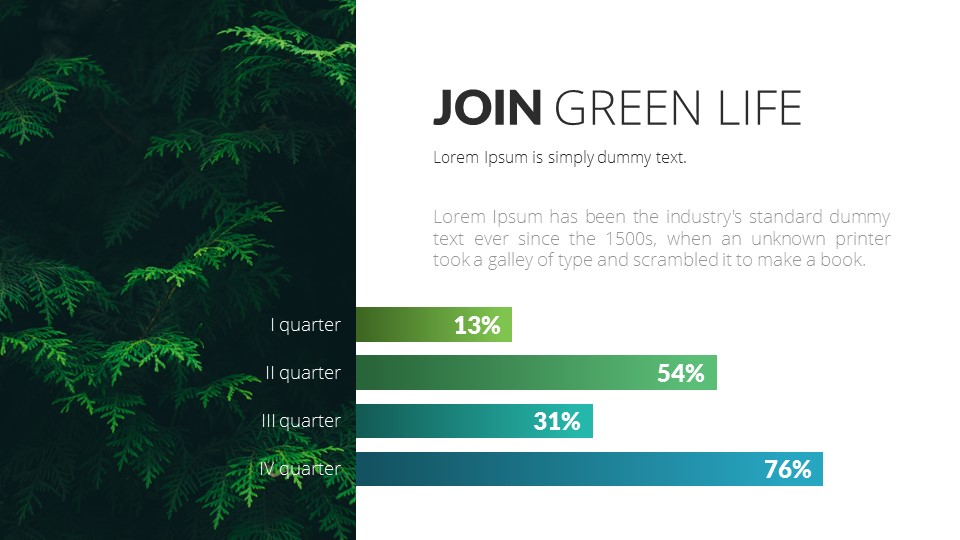 Organic Life PowerPoint Presentation Template, Presentation Templates