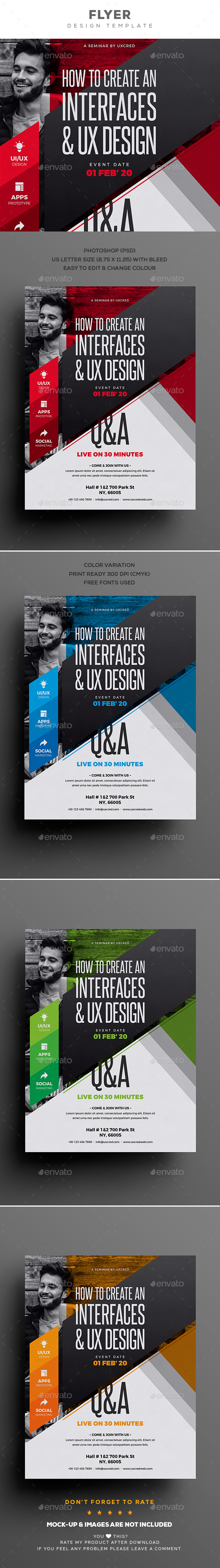 Flyer by UXcred | GraphicRiver