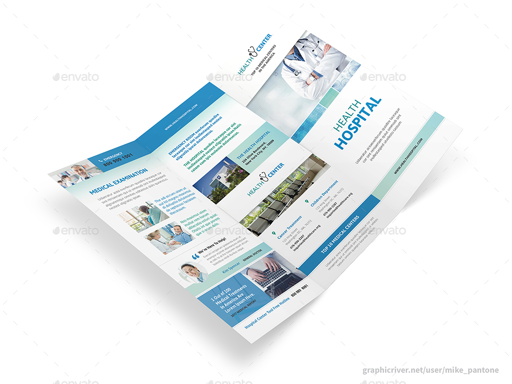 Hospital Print Bundle, Print Templates | GraphicRiver