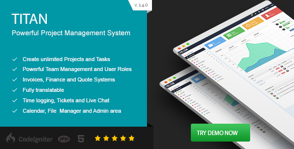 TITAN - Project Management System