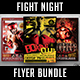 Fight Night Flyer Bundle by lou606 | GraphicRiver