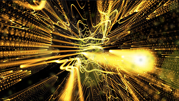 Beautiful Movement Gold Particles Background, Motion Graphics | VideoHive