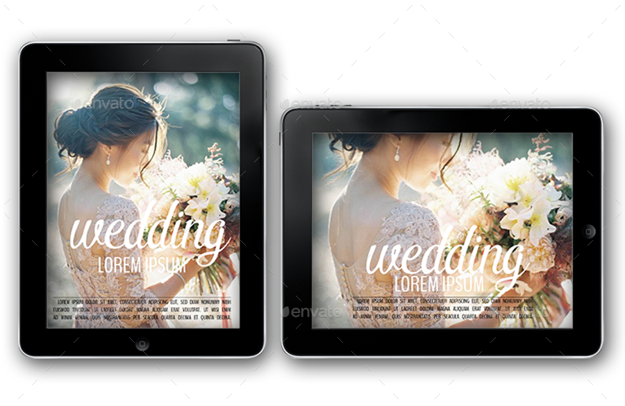 Ipad&Tablet Wedding Magazine, ePublishing | GraphicRiver
