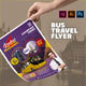Bus Travel Flyer, Print Templates | GraphicRiver