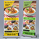 Restaurant Menu - Food Menu Roll-Up Banner, Print Templates | GraphicRiver