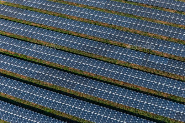Solar panels, solar farms in Asia Stock Photo by praethip | PhotoDune